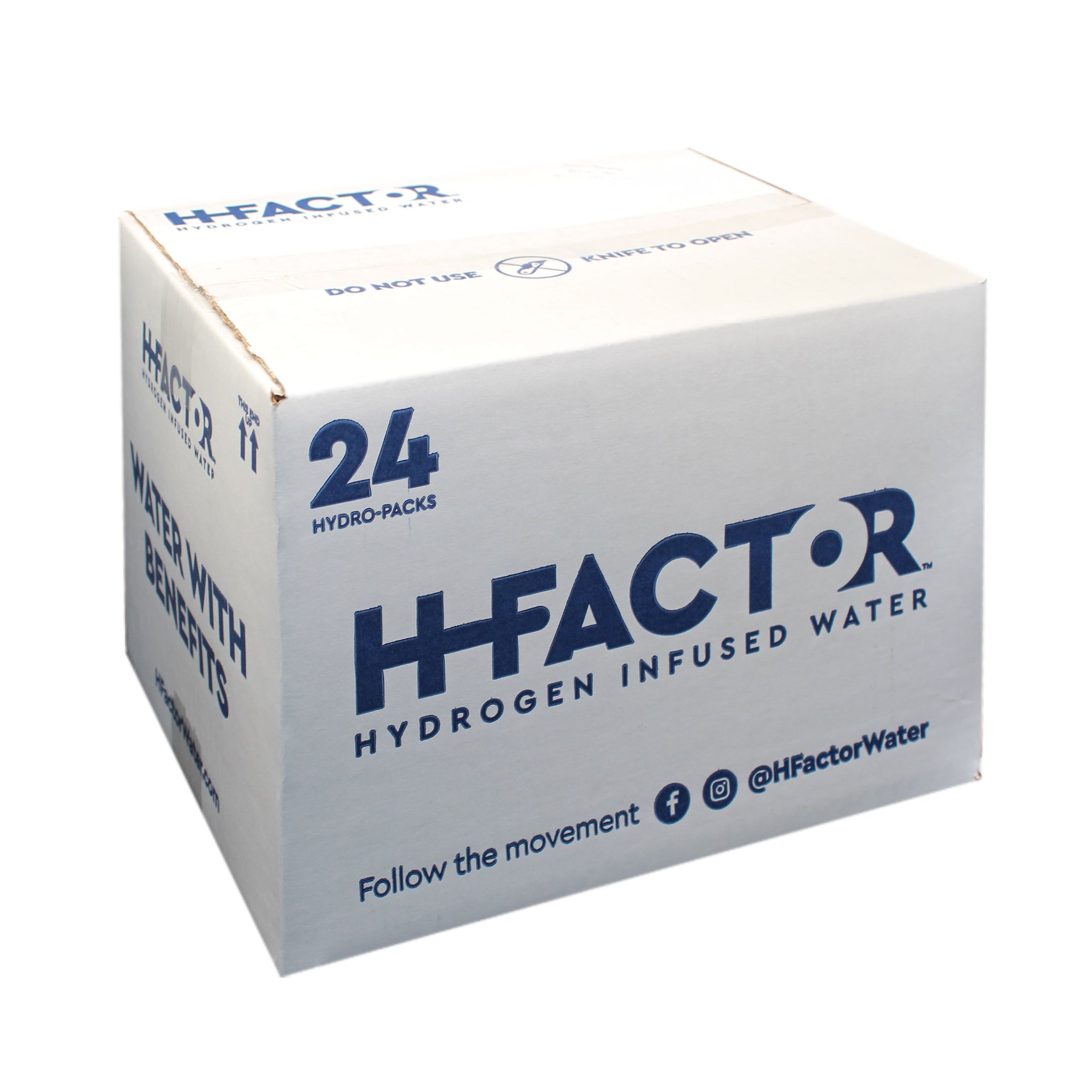 OUT OF STOCK! HFactor Hydrogen Infused Water, Box of 24 - FREE DELIVER – HFactor UAE